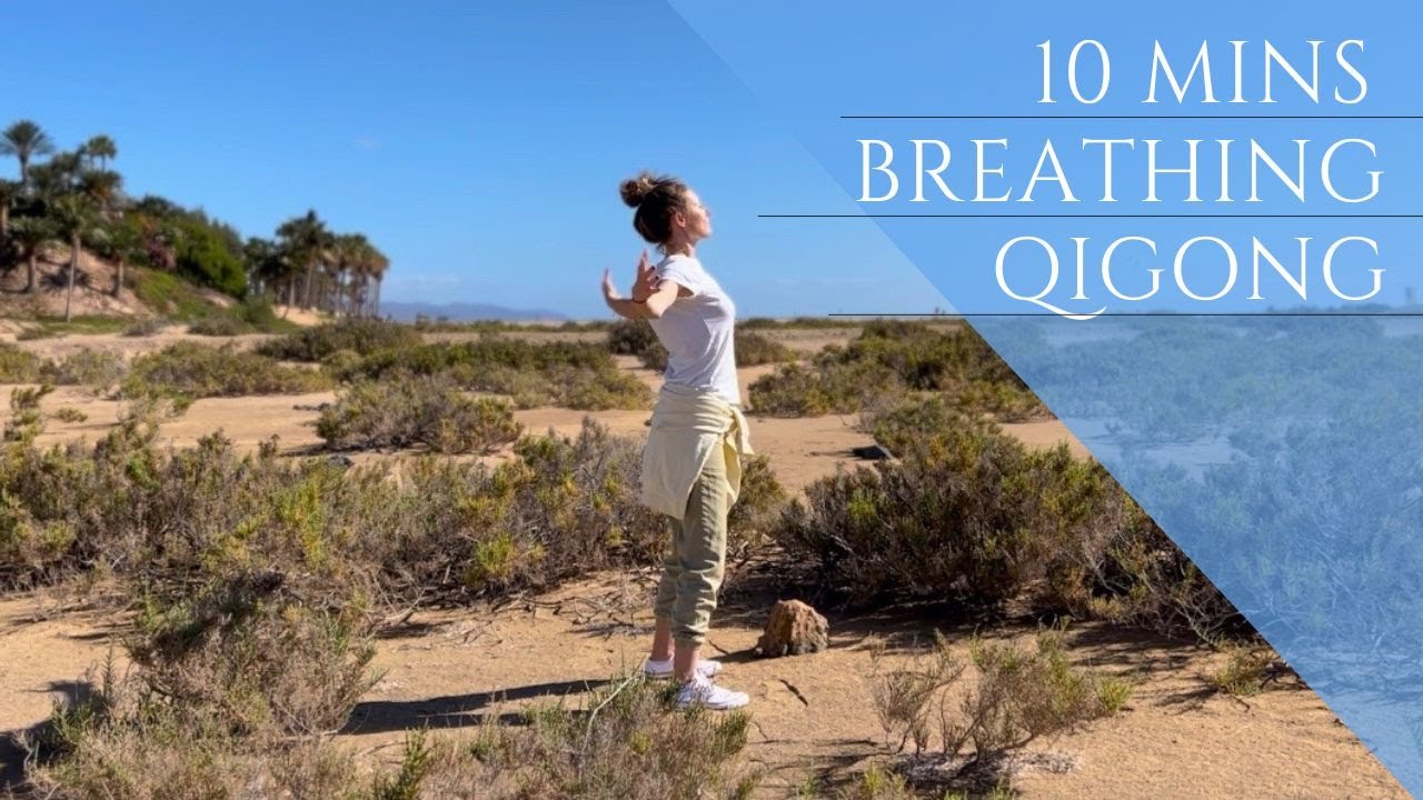 Qigong Breathing For Focus, Energy & Centering - YouTube