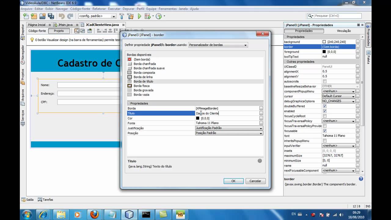 Aula 2 Conexão - JAVA - MYSQL - JDBC - YouTube