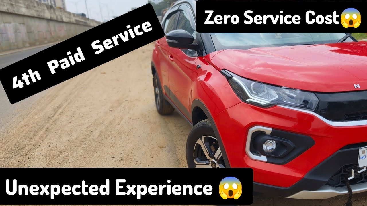 Tata Nexon Fourth Service Experience | Service Cost | Review #tata # ...