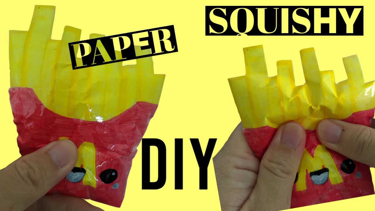 Yummy Fries! DIY Squishies: How to make DIY squishy tutorial on French ...