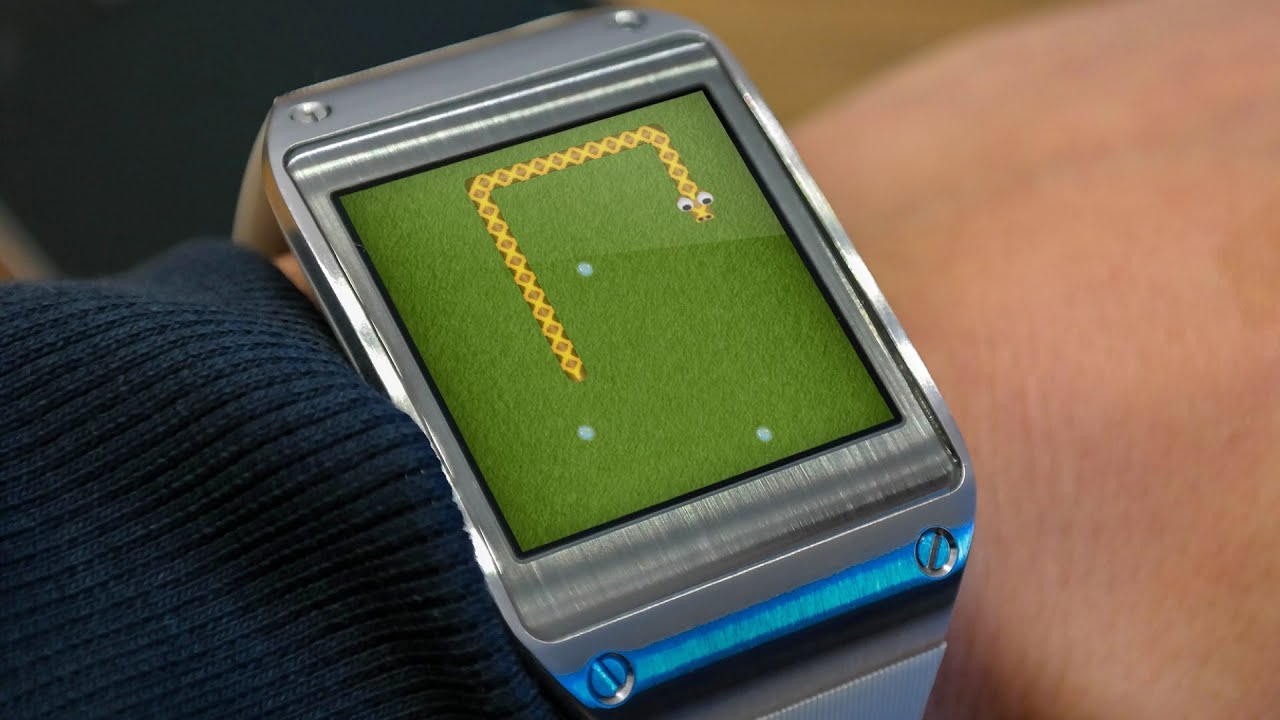 Snake for Samsung Gear - YouTube