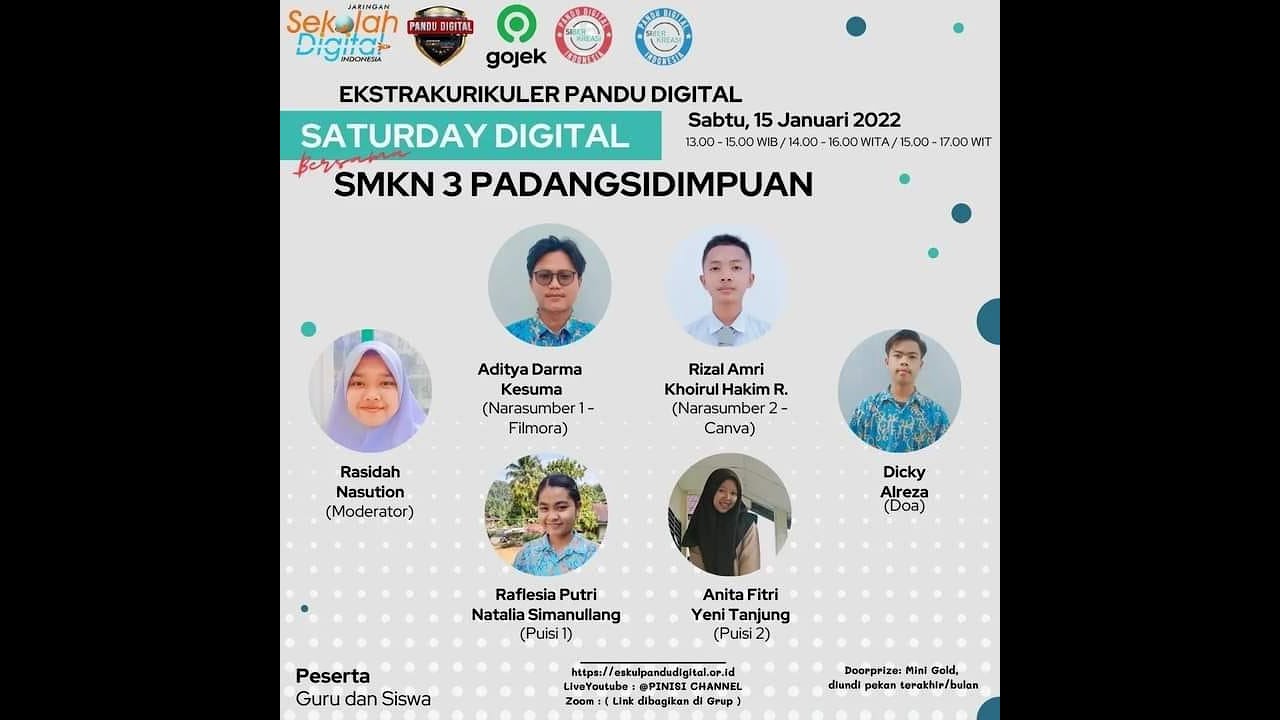 Saturday Digital dan Penyerahan Sertifikat Juara 1 Nasional Pandu ...