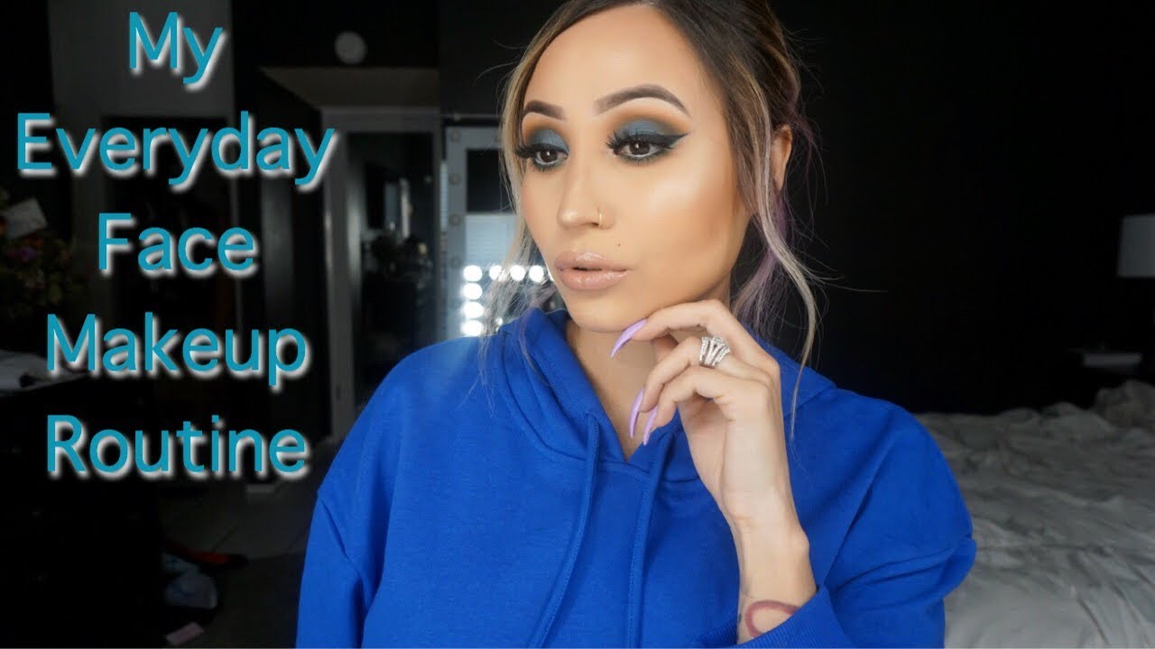 My Everyday Face Makeup Routine - YouTube
