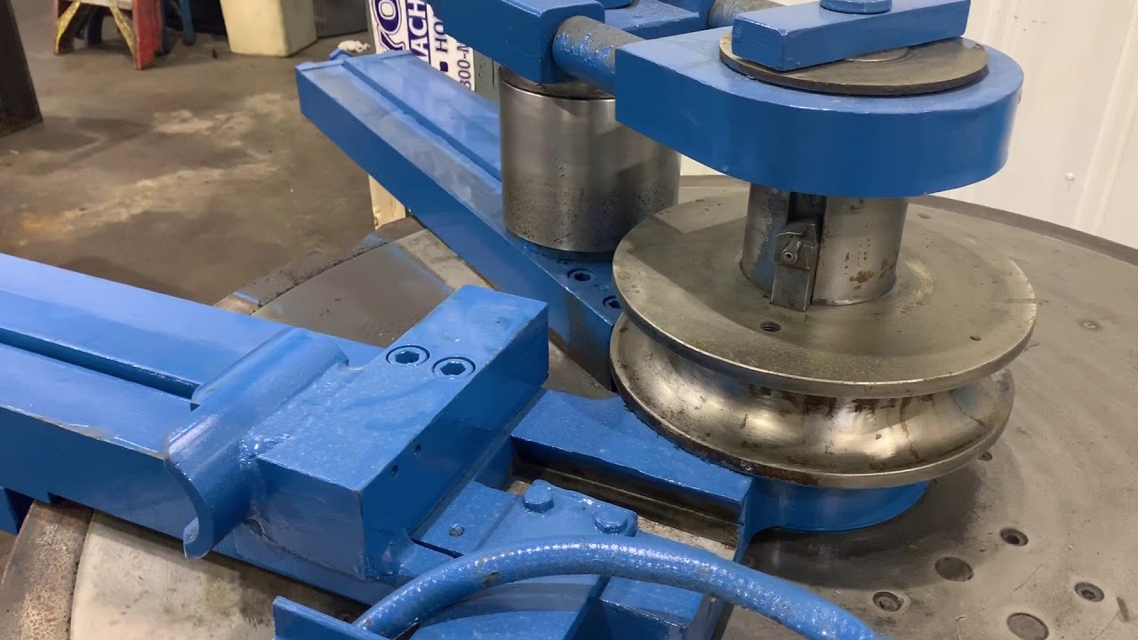 3" PEDRICK MODEL D-10 PIPE & BAR BENDER: STOCK #71233 - YouTube
