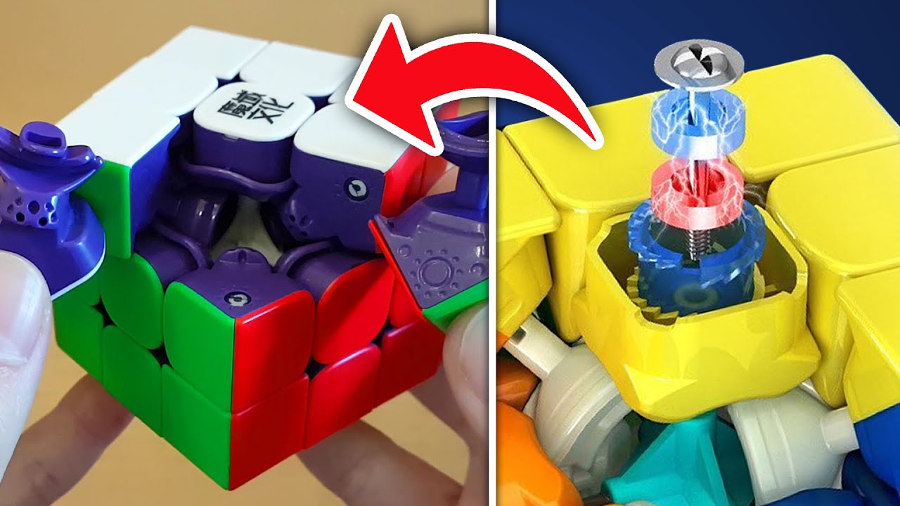 NEW MAGLEV SPEED CUBE | MagLev MoYu WeiLong WR M 2021 Review - YouTube