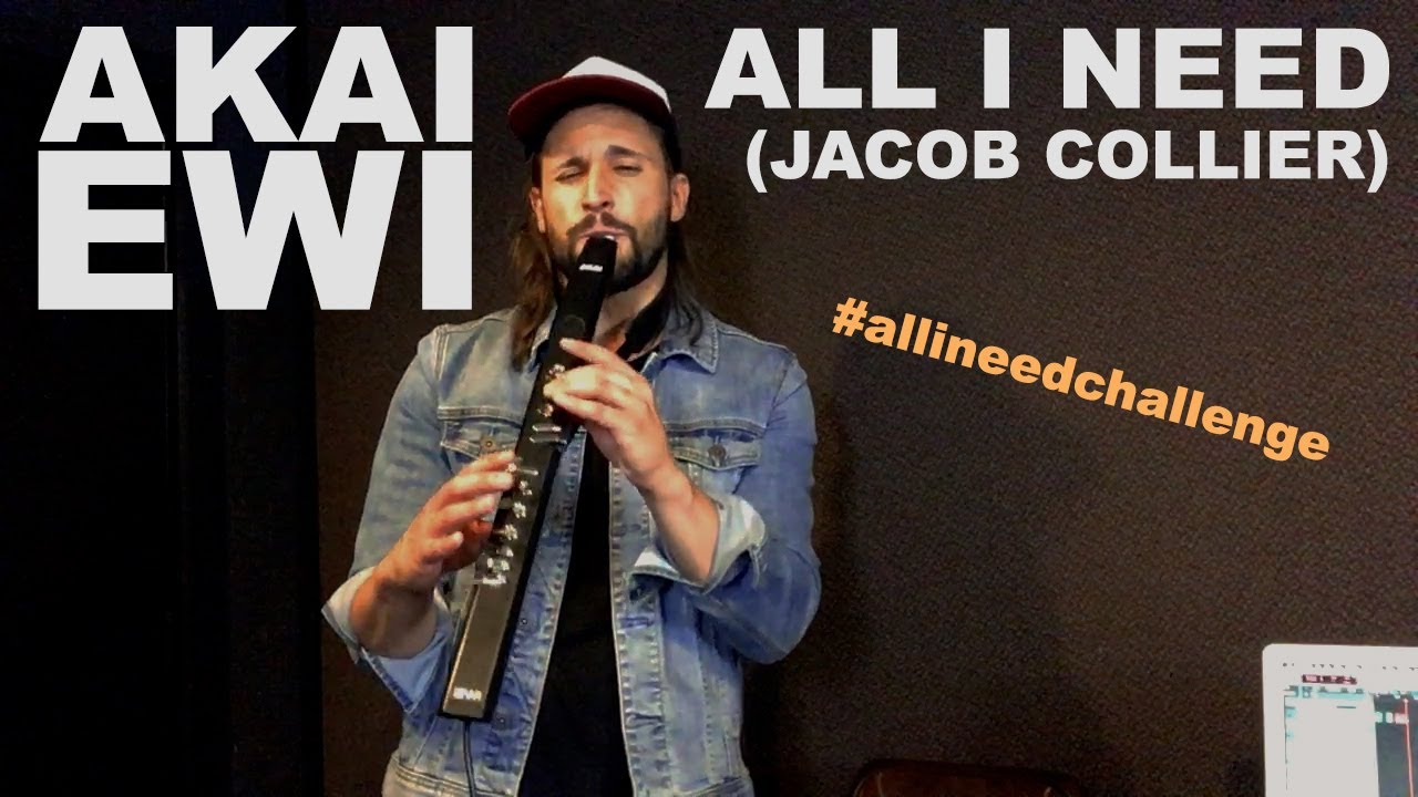 EWI solo on All I Need (Jacob Collier) - YouTube