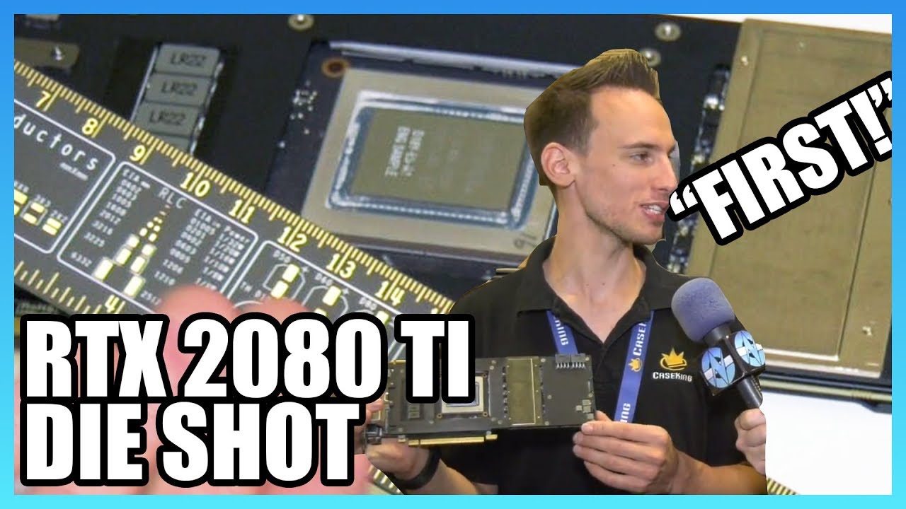 RTX 2080 Ti Die Size, Ft. Der8auer (& EVGA XC2 Ultra) - YouTube