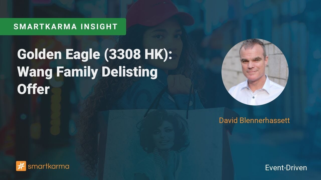 Golden Eagle (3308 HK): Wang Family Delisting Offer - YouTube