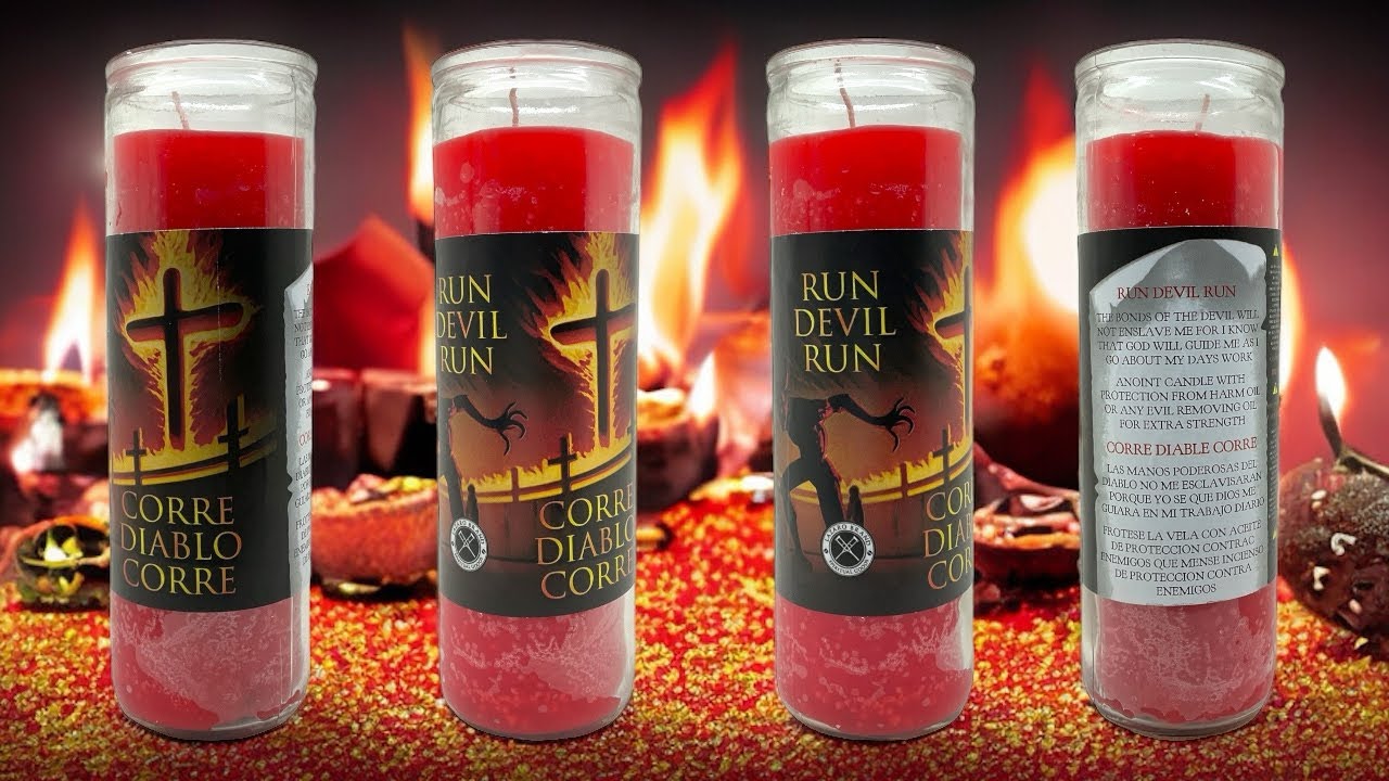 7 Day Run Devil Run Corre Diablo Corre Candle www.lazarobrand.com ...