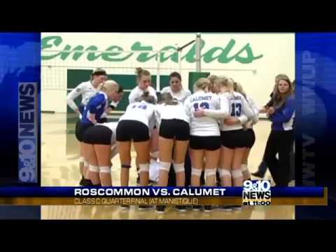 Three local volleyball teams are State Semi bound 9&10 News - YouTube