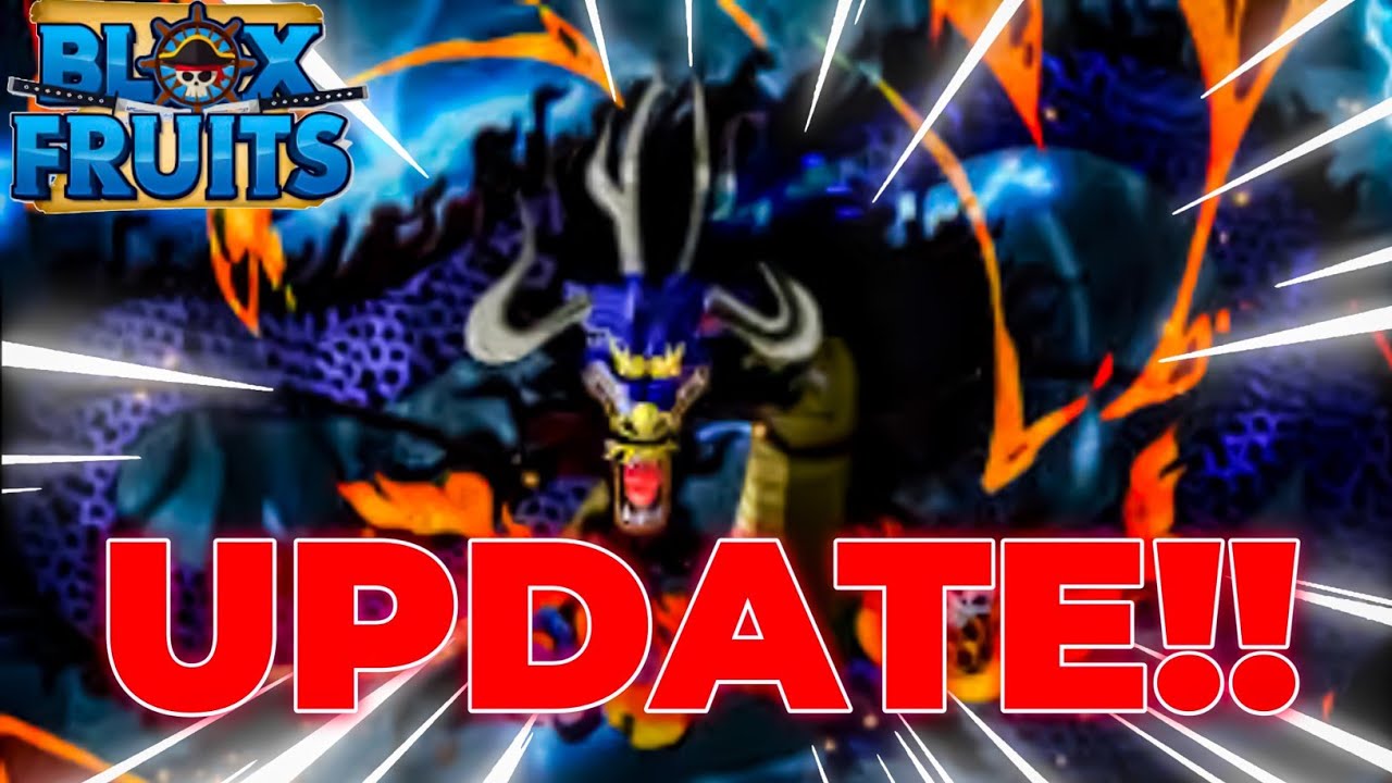 NEW DRAGON UPDATE IS HERE BLOX FRUIT!! 😱 - YouTube