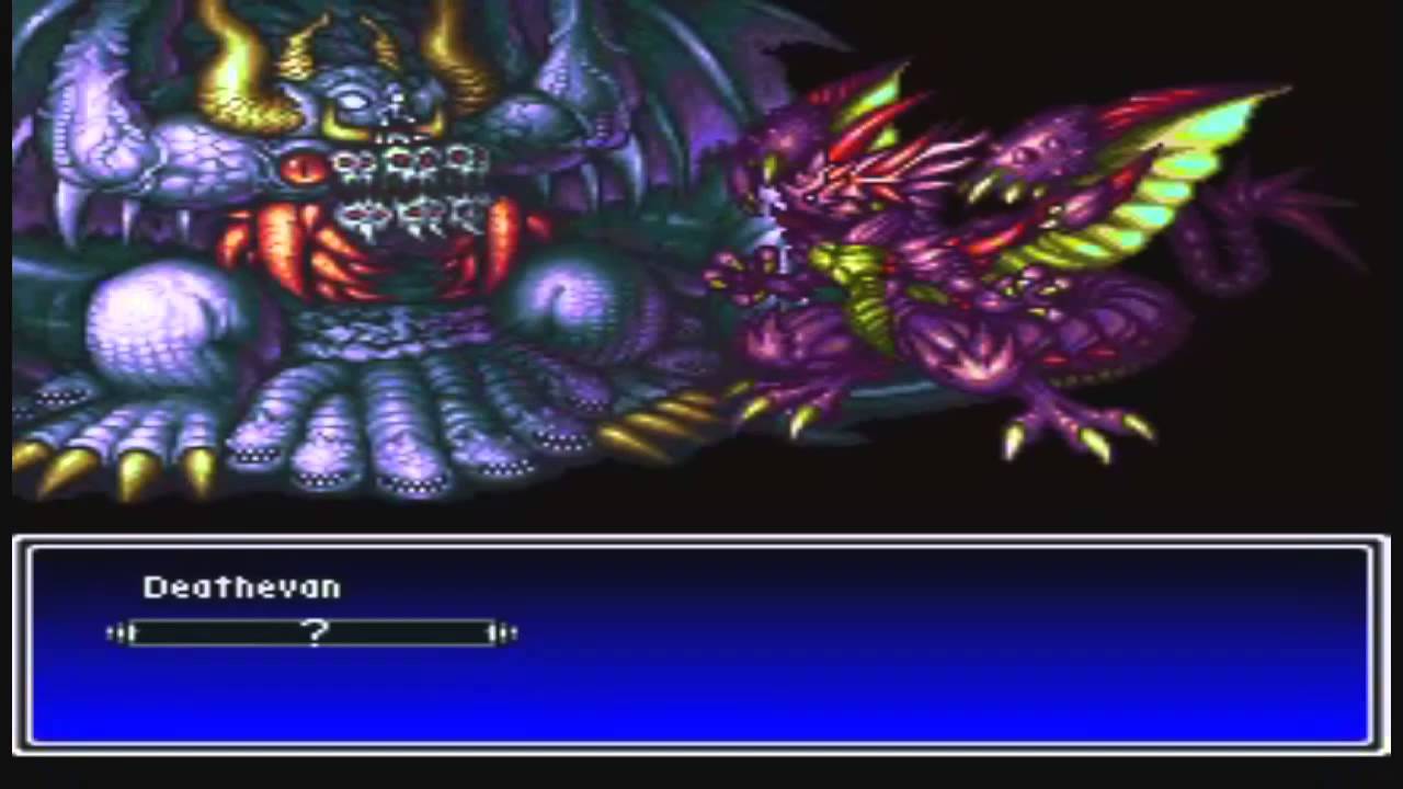 Breath of Fire II (SNES) Final Boss - Deathevan - YouTube