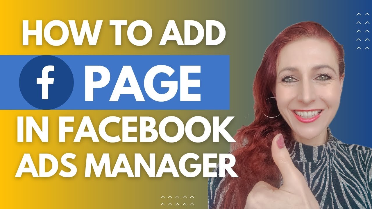 How to add your FB page in FB ads manager - YouTube