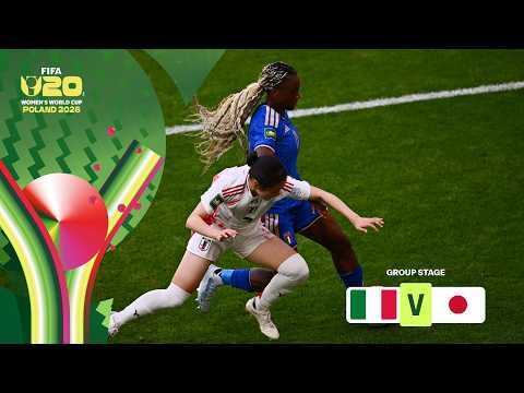 Italy vs Japan | FIFA U-20 Women's World Cup 2026™