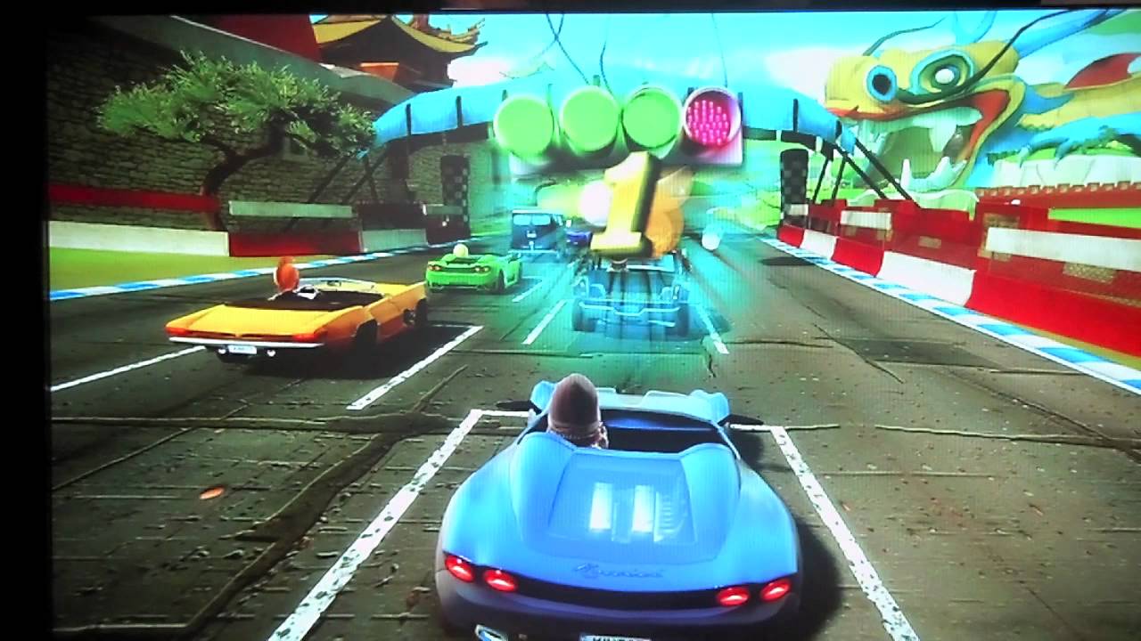 KINECT JOY RIDE-Demo gameplay - YouTube