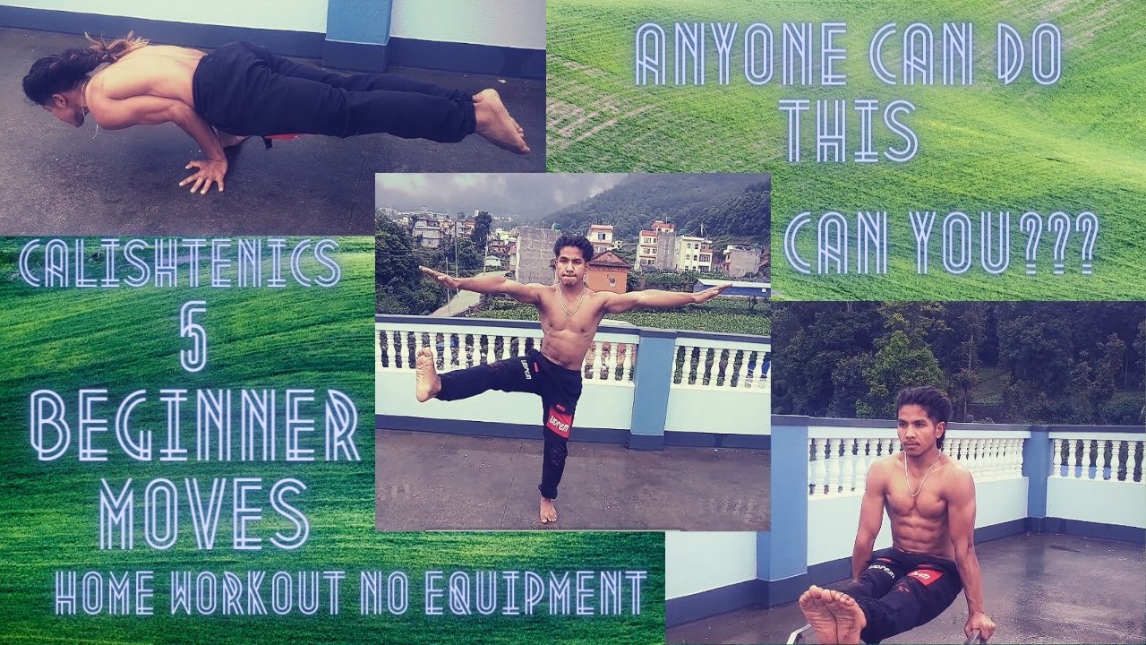 Beginner Calisthenics Moves That Anyone Can do These|| Home ...