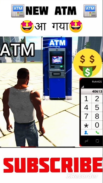 New ATM Machine आ गया 🤑| Indian bike driving 3d new ATM machine |🤑 #shorts #indianbikedriving3d ...