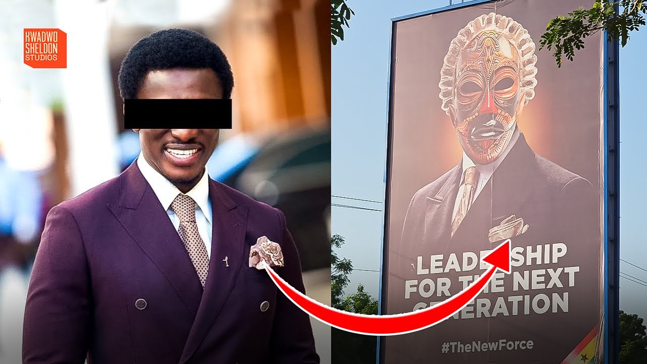 Who Is #TheNewForce With Masked Face On Billboards in Accra?😂😂😂😂😂 - YouTube