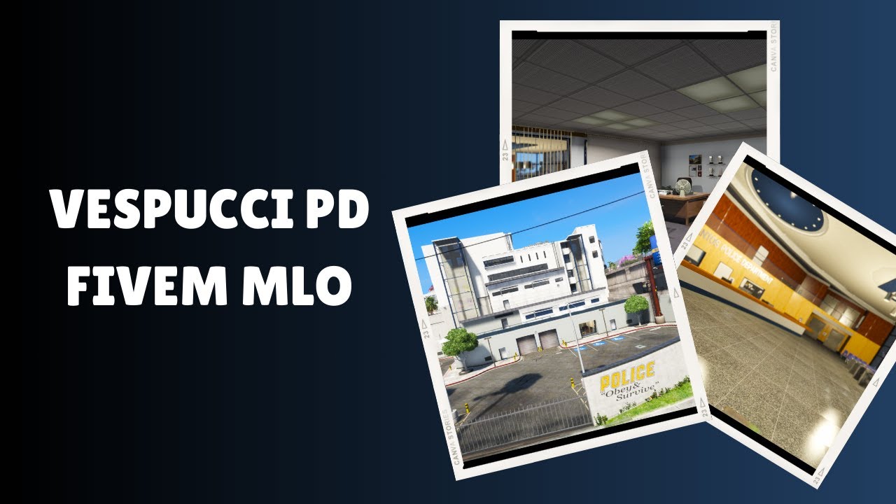 Explore the Ultimate Vespucci PD FiveM MLO for Enhanced Roleplay! - YouTube