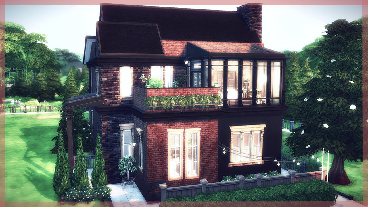 CLOCKWORK CRESCENT || Industrial Home || The Sims 4 Speed Build - YouTube