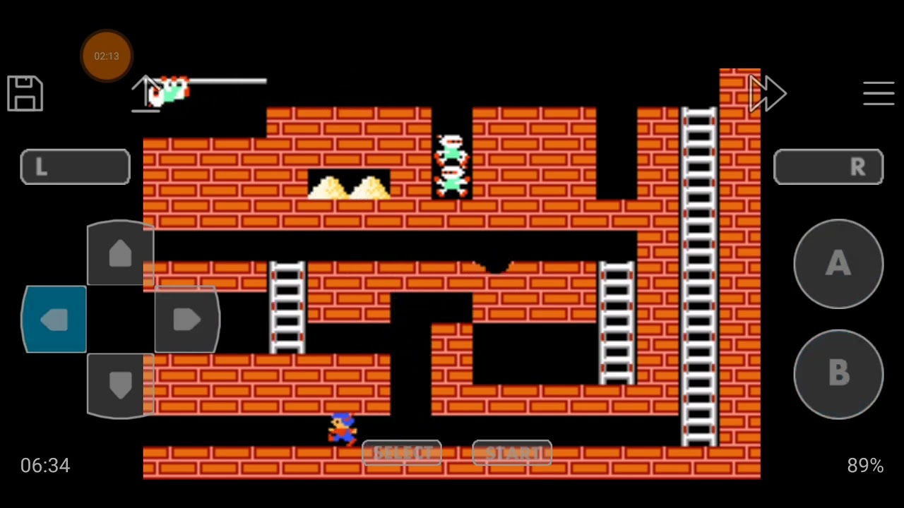 Lode Runner (GBA) - Stage 6 - YouTube