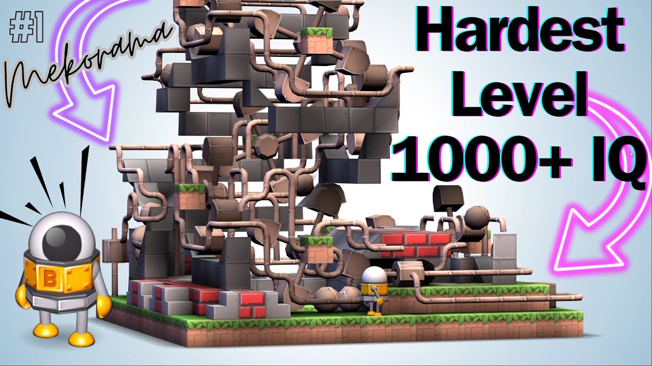 CAN I COMPLETE THIS MOST HARDEST LEVEL? | Mekorama Gameplay #1 - YouTube