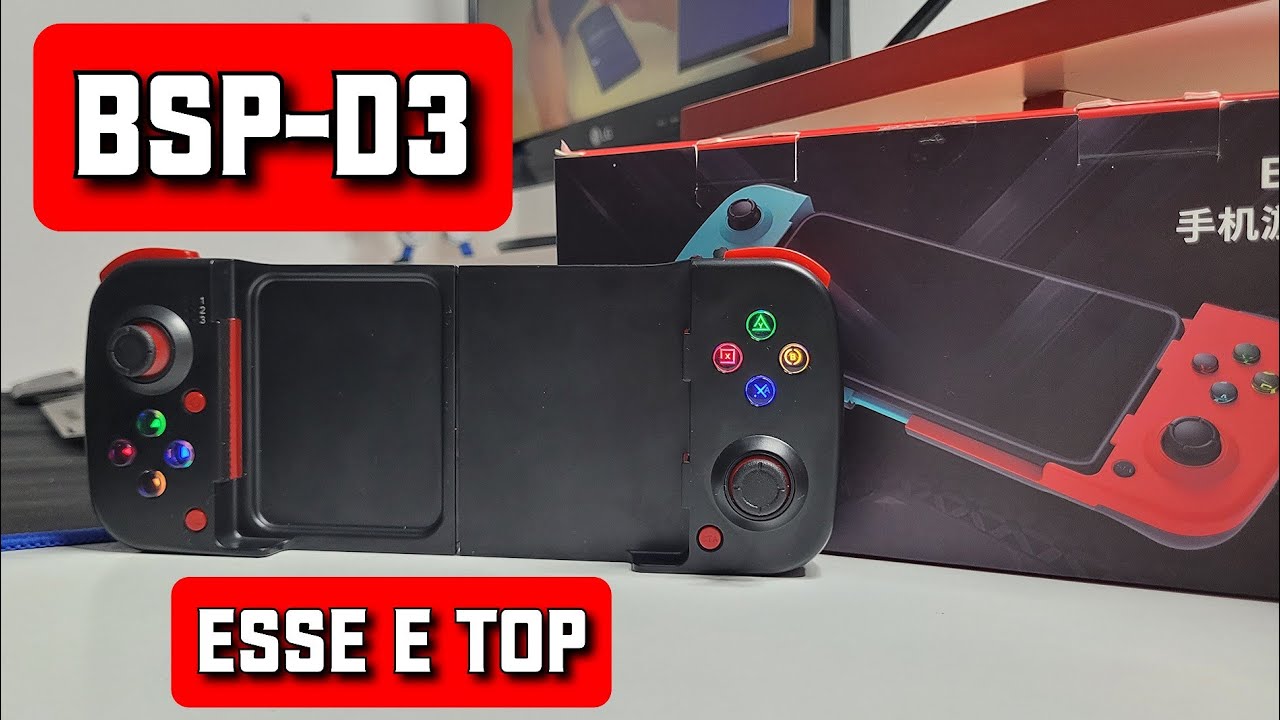 Controle BSP-D3 esse realmente funciona no Iphone (IOS) e Android ...