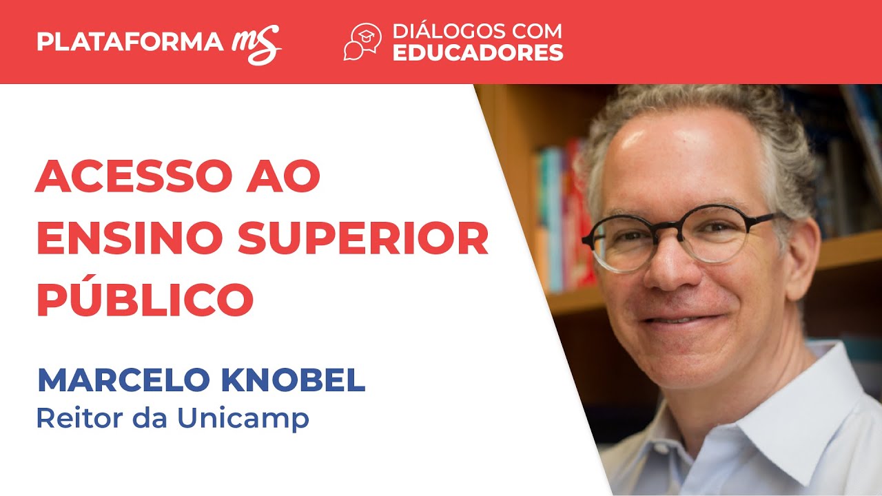AO VIVO | Plataforma MS! - Diálogos com Educadores | Com Marcelo Knobel ...