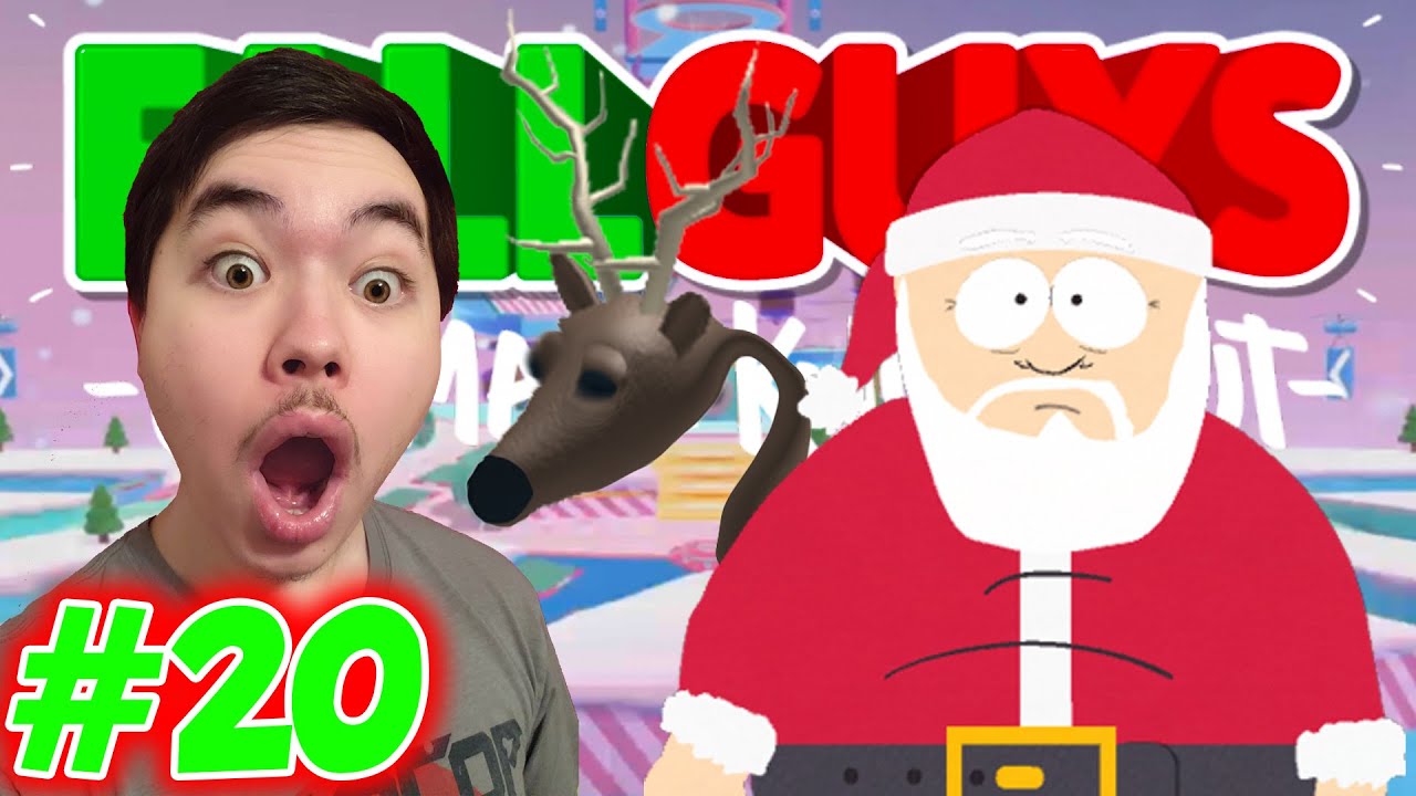 Santa Plays Fall Guys?! | Fall Guys Gameplay - Episode #20 - YouTube