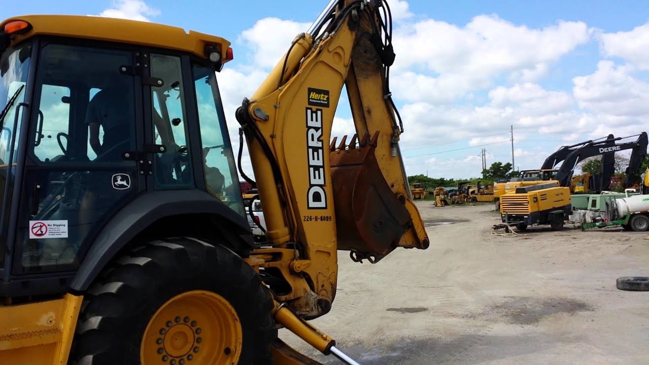 2006 John Deere 710G in action - SOLD @ TractoMax - YouTube