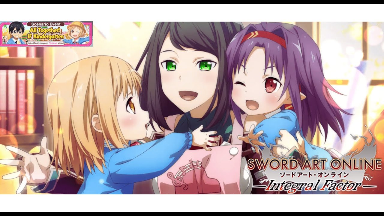 [SAOIF] All Character become children ?! | Event All Together! IF ...