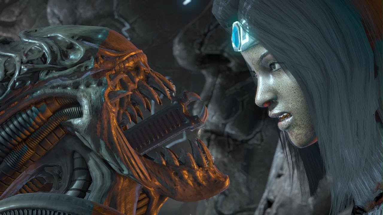 Mortal Kombat X - Alien (Tarkatan) Endless Tower - YouTube