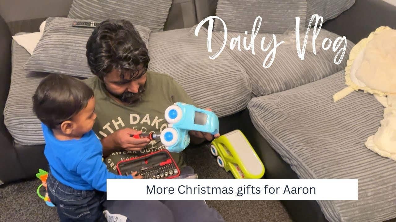 More Christmas gifts for Aaron - YouTube