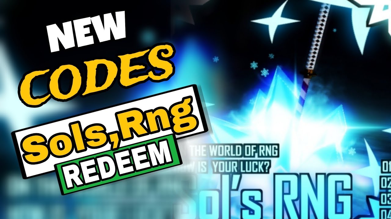 All* Secret *Sol’s RNG [ ️] Codes | Codes for Sol’s RNG [ ️] Roblox 2025 - YouTube