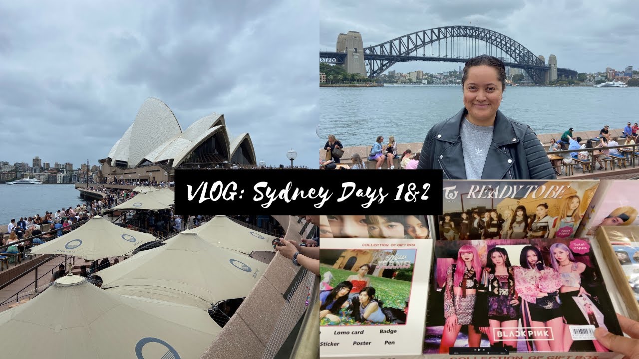 VLOG: Sydney Days 1&2: Sydney Harbour, Kpop Merch & Beach! - YouTube