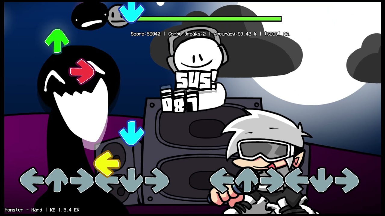 fnf(Friday Night Funkin) 6key - YouTube