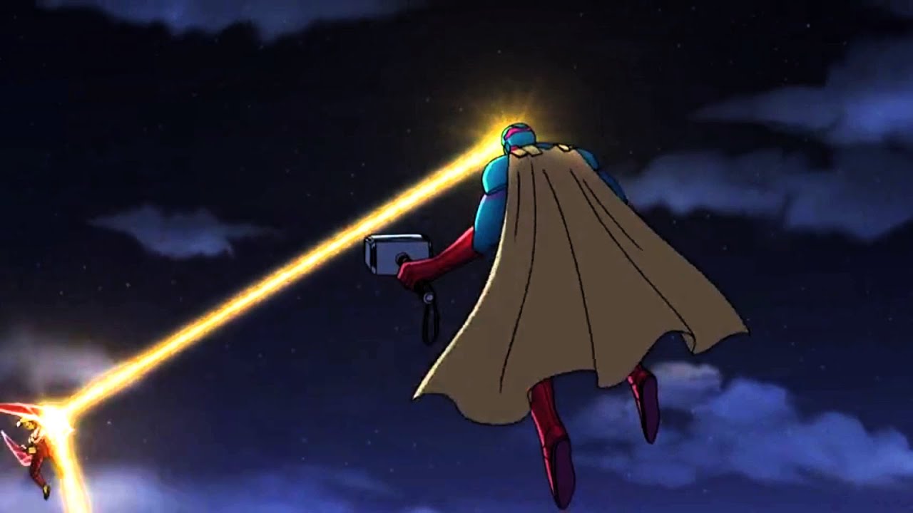 Avengers Assemble Vision Fight Scenes - YouTube