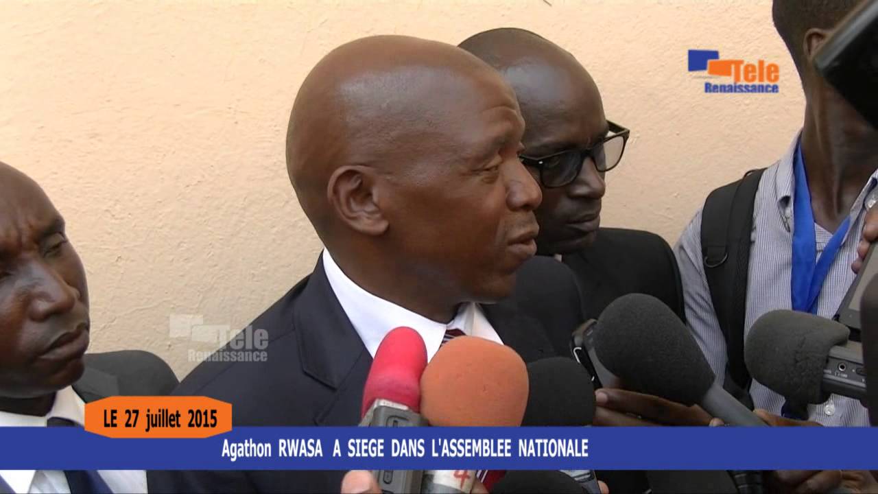 AGATHON RWASA A SIEGE A L'ASSEMBLEE NATIONALE. - YouTube