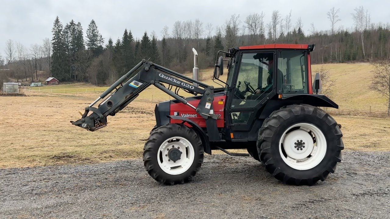 Köp Traktor Valmet 465-4 frontlastare Ålö 620 på Klaravik - YouTube