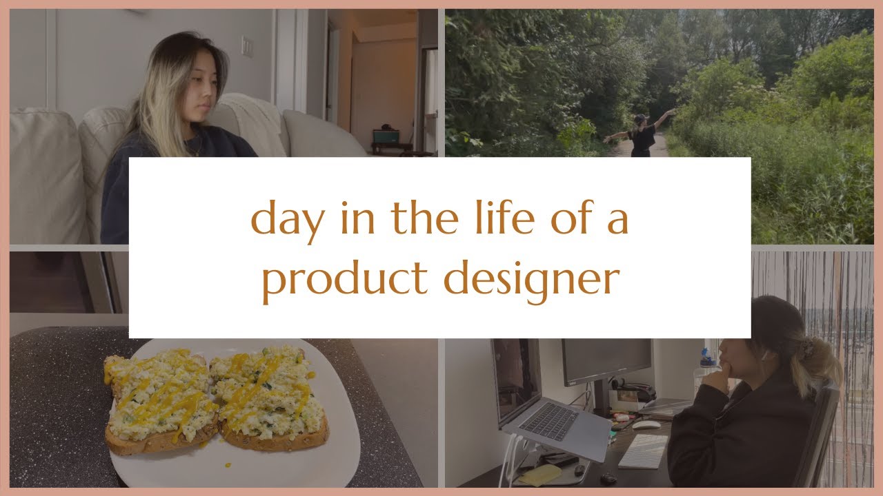 day in the life of a product designer | realistic edition - YouTube