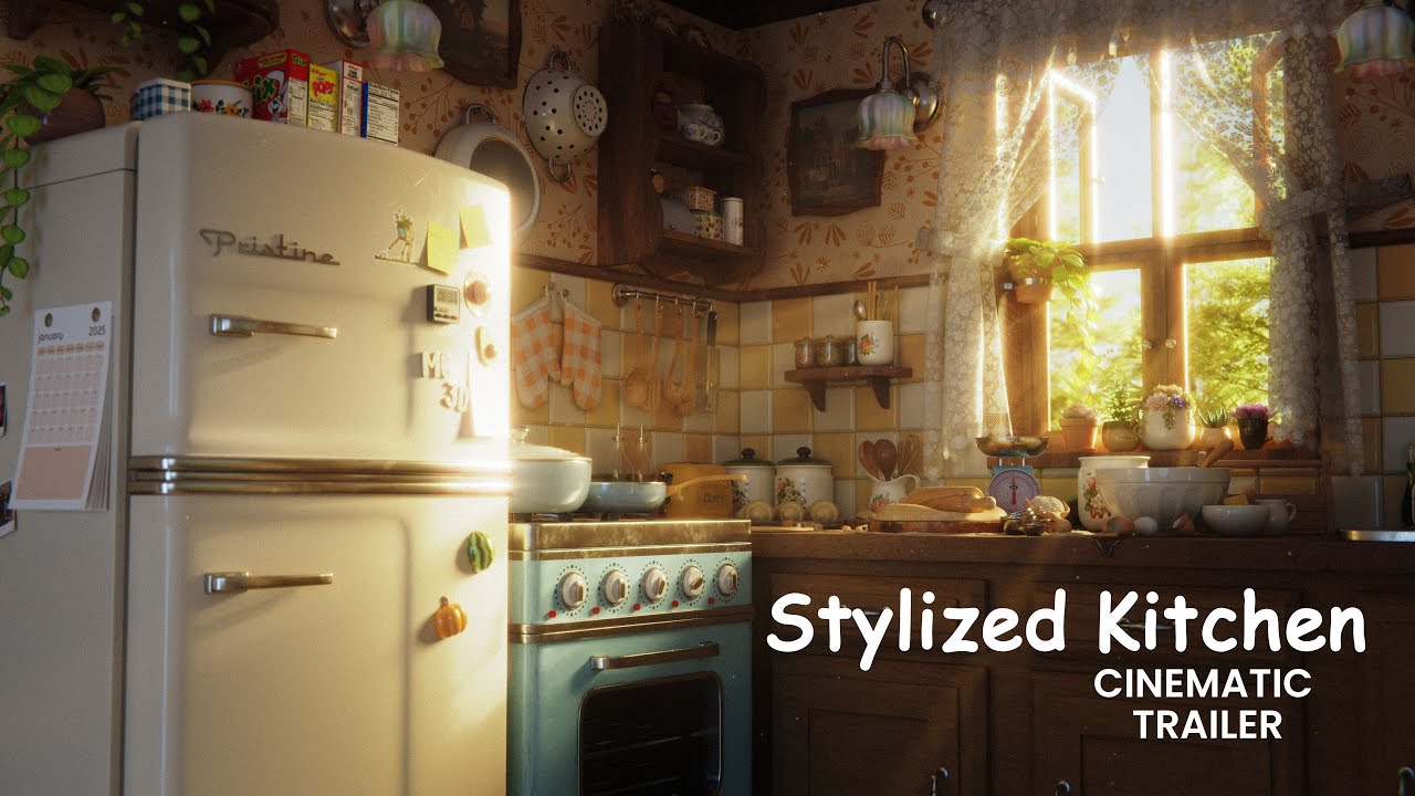 New Blender Course for Beginners | Create a Stylized Kitchen - YouTube