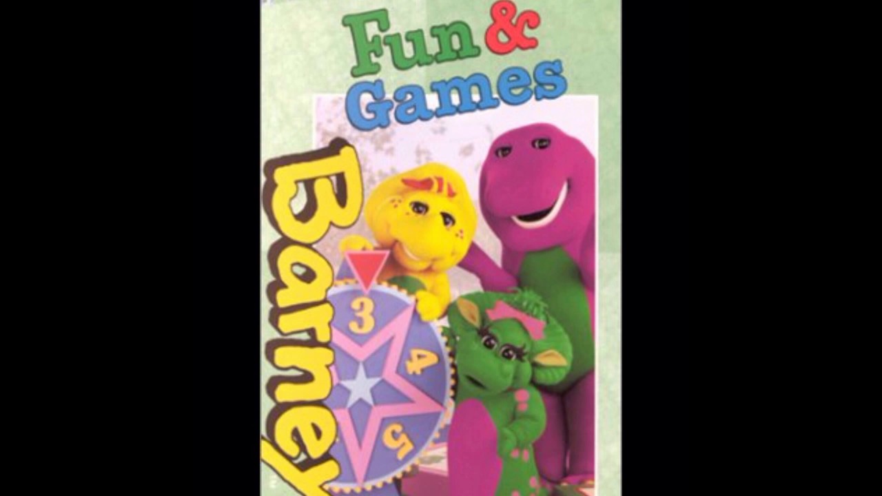Barney's Fun And Games 2000 VHS - YouTube