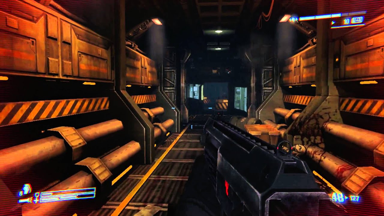 Aliens: Colonial Marines. Level 06: 'For Bella'. XBOX 360. HD 1080p ...