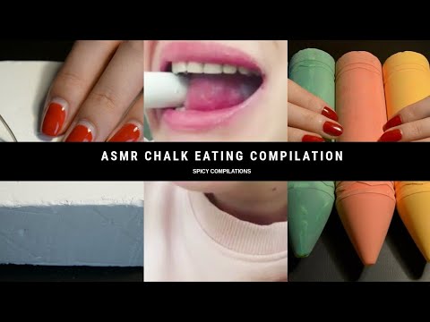 EXTREME Chalk Eating ASMR - YouTube
