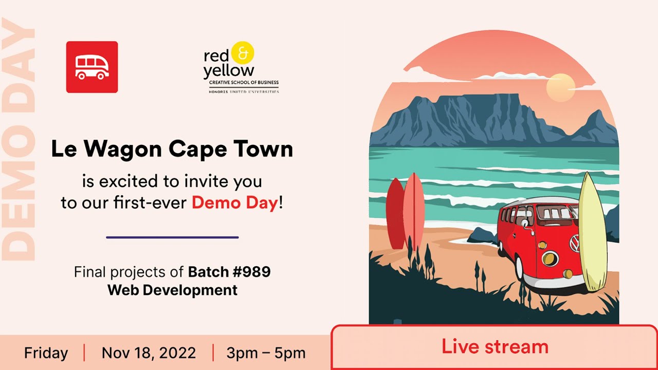 Le Wagon Web Development Demo Day - YouTube