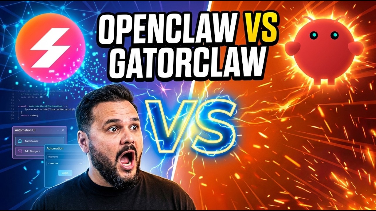 Gatorclaw: Agente de IA Autônomo 24/7 (Sem Código) - YouTube