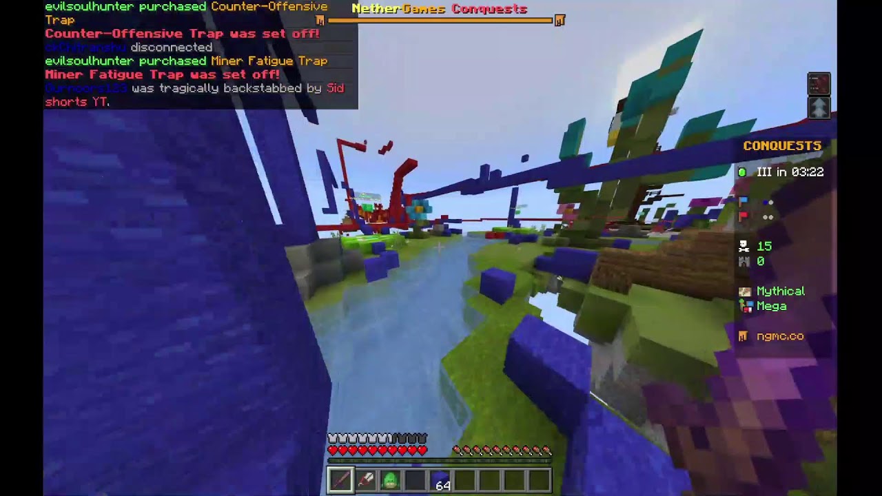 Doing bedrock minecraft pvp | Minecraft PVP part-2 - YouTube