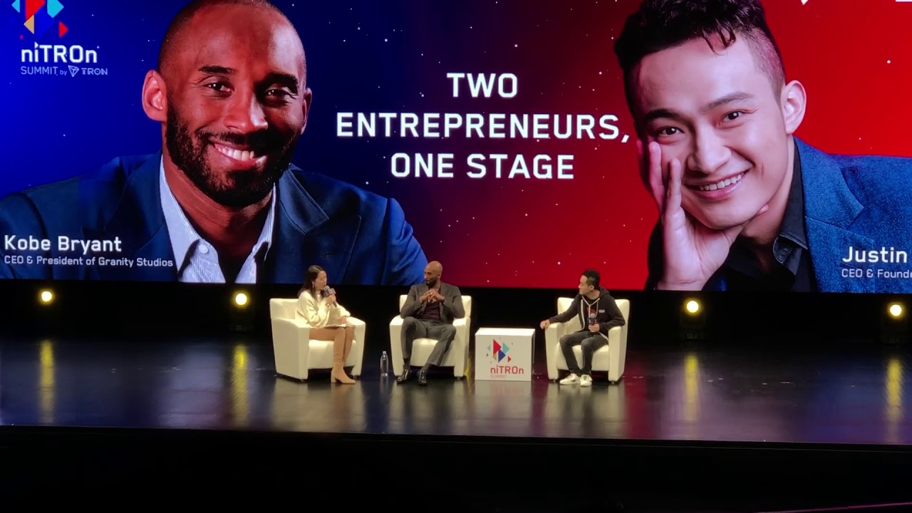 Kobe Bryant & Justin Sun - Success, Blockchain, Winning Strategy - At ...
