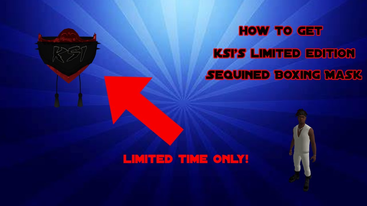 (1 HOUR ONLY) Sequined Boxing Mask - KSI LIMITED ITEM Available NOW ...