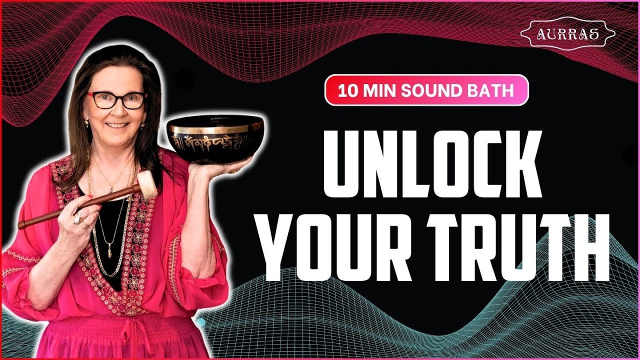 10-minute Truth frequency Sound Bath Meditation । Unlocking your truth ...